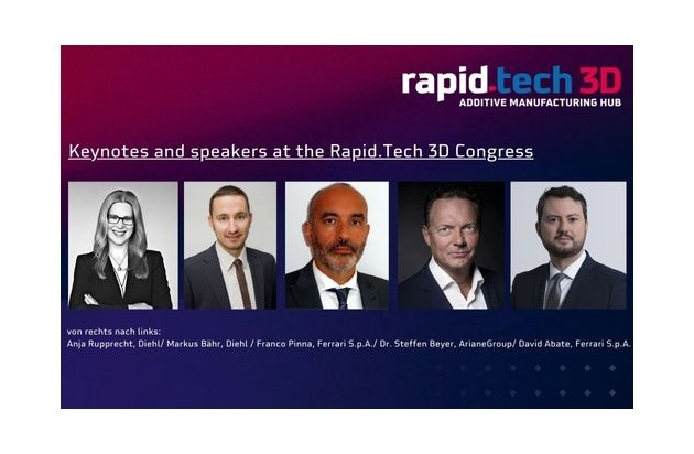 Rapid.Tech 3D 2023 eröffnet mit Ferrari-Keynote | Presseportal